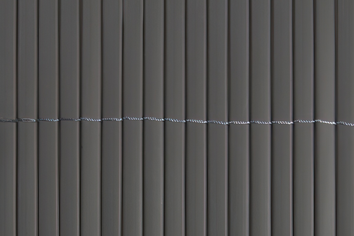 DOUBLE-SIDED PVC SLAT PRIVACY FENCING